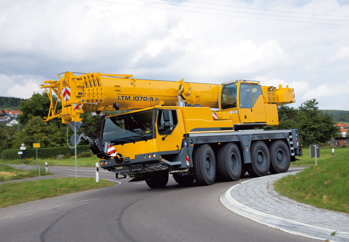 Liebherr 2012 Intermat - Exhibits - LTM 1070-4.2